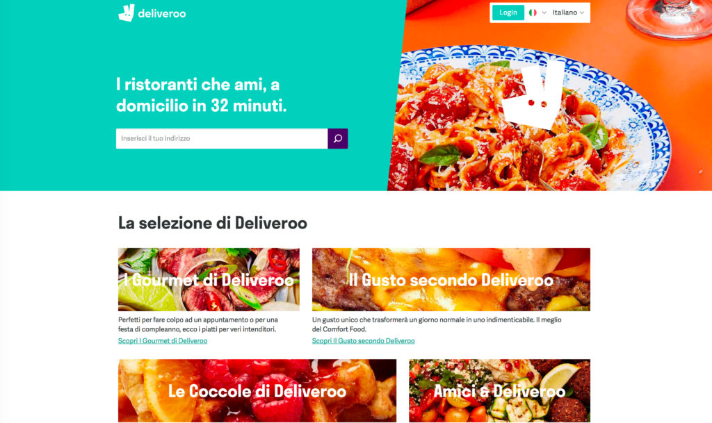Logo Deliveroo | Biancolapis Design